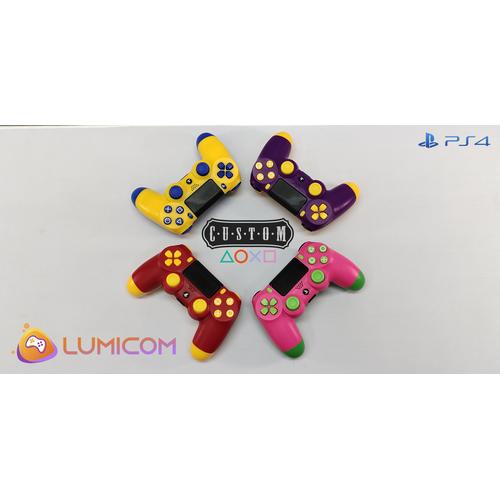 Jual DS4 / DualShock 4 COSTUM New Model / Light Bar Original Mesin Stik ...