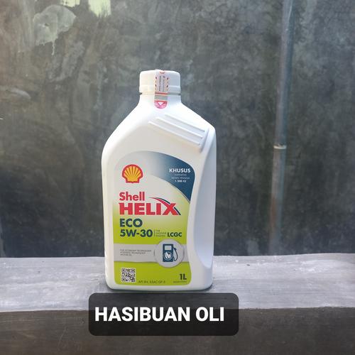 Jual Oli Shell Helix Eco 5W 30 (1 Liter) ORIGINAL - Kota Medan ...