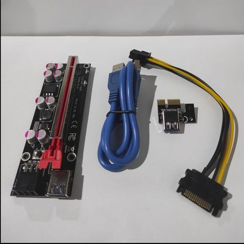 Jual new pci riser 6 capasitor pcb hitam - Jakarta Pusat - Artha Global ...