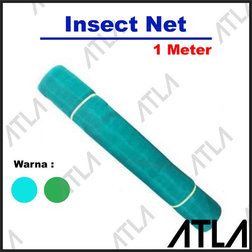 Jual Jaring Insectnet Hijau lebar 1 meter Insect screen net Kasa Roll ...