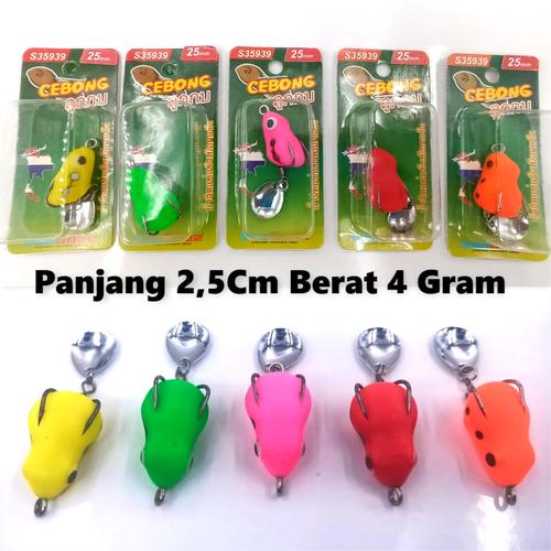 Jual Umpan Seabazz CEBONG S35939 25Mm with Spinner - Orange - Kota ...