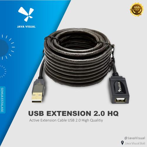 Jual Kabel USB 2.0 Extension Active 20M Perpanjangan USB 20 Meter Aktif ...