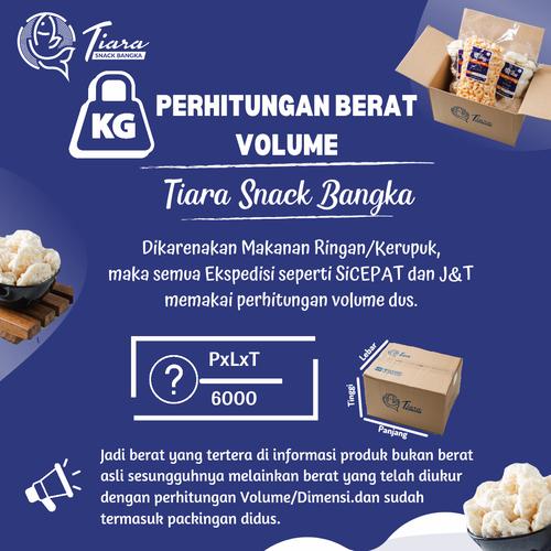 Jual Perhitungan Berat Volume/Dimensi by Tiara Snack Bangka/Kerupuk ...