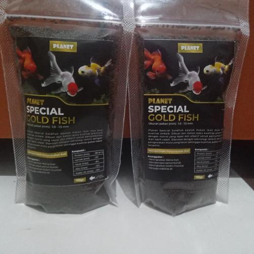 Jual Planet Special Gold Fish / pakan ikan mas koki 100 gram - Jakarta Utara - Yun Shin Aquarium ...