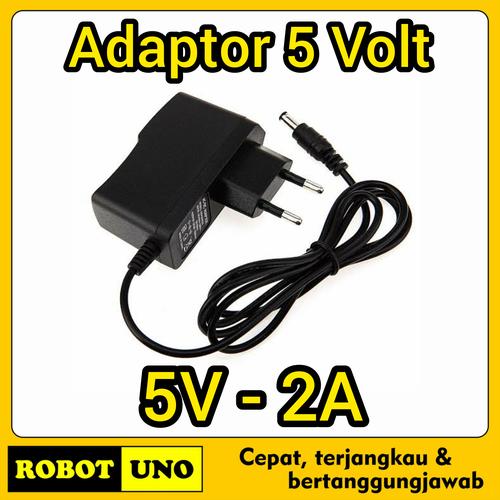 Jual Adaptor 5v 5 Volt 2A Power Supply Mesin Absen Fingerprint ipcam ...