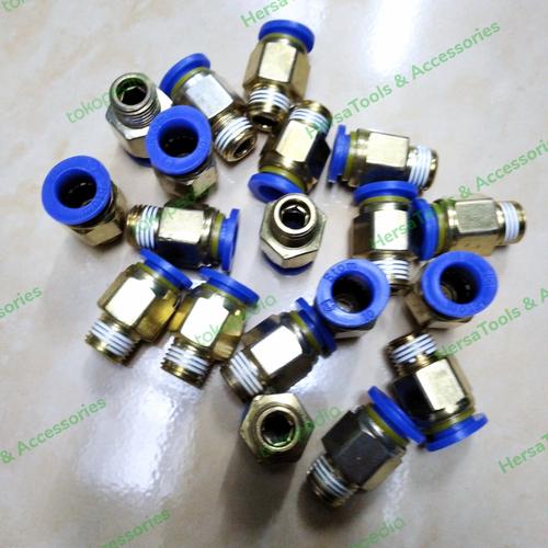 Jual Nepel Angin | Fitting Pneumatic Straight pc6~pc12 Drat 01|02 - PC6 ...