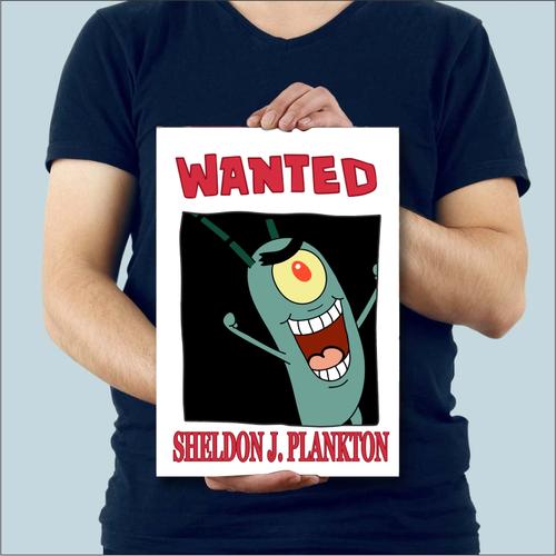 Jual Poster Wanted Spongebob Squarepants Terlengkap - Poster Aesthetic ...
