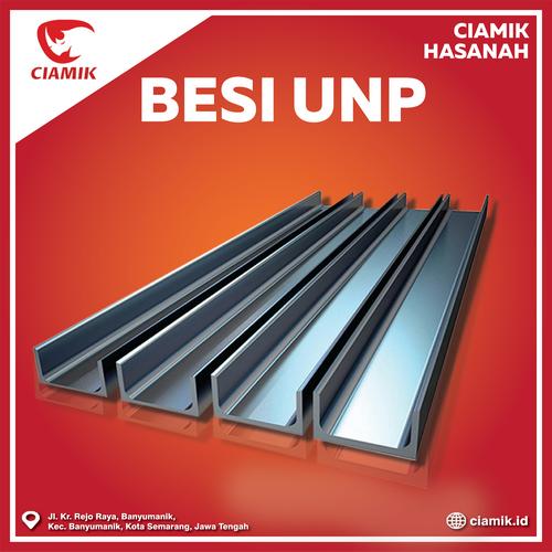 Jual Besi UNP 50, 65, 80, 100, 100EQ, 120, 150, 200 - UNP 100 - Kota ...