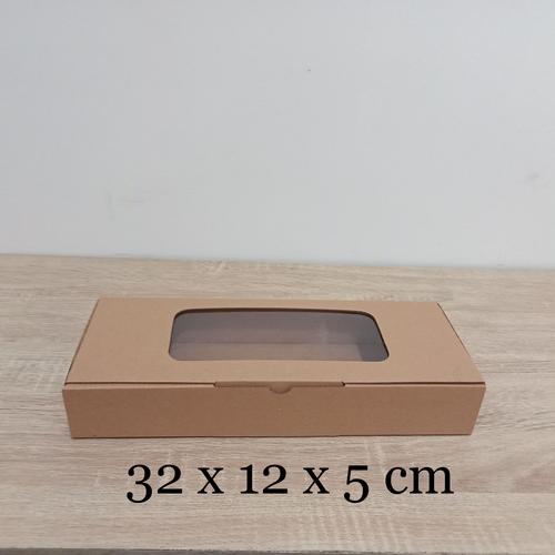 Jual Kardus Mika 32 x 12 x 5 cm... model diecut, untuk kue hampers dll ...