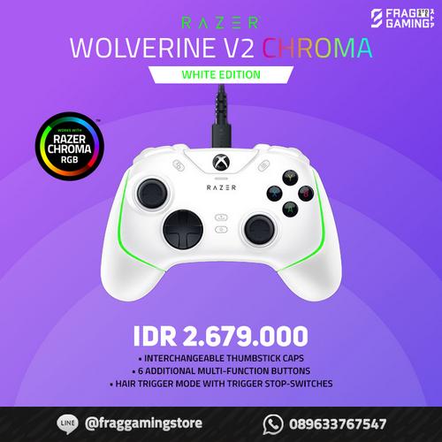 Jual Razer Wolverine V2 Chroma - White - Gamepad Joystick - Jakarta ...