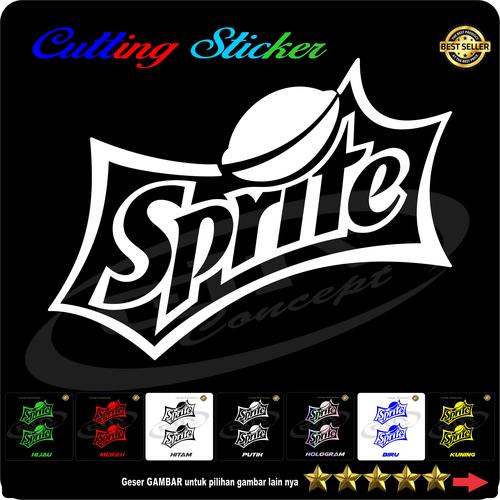 Jual Stiker SPRITE Logo Hologram Sticker motor mio beat vario scoopy ...