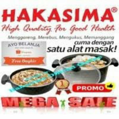 Jual HAKASIMA DIAMOND AMAZING PAN PROMO PANCI SET ALAT MASAK SERBAGUNA ...