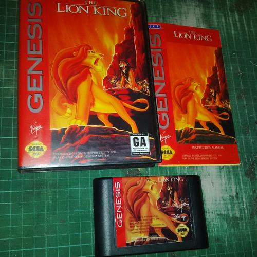 Jual LIONKING - KASET ORIGINAL SEGA GENESIS REG US - BOX REPRO ...