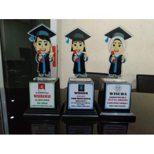 Jual Piala Akrilik Wisuda Kelulusan Siswa - Kota Tangerang - asaka ...