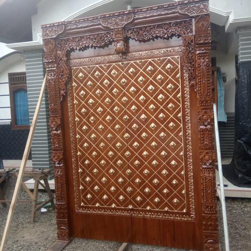 Jual pintu kusen ukir - Kab. Jepara - Mashadiantik | Tokopedia