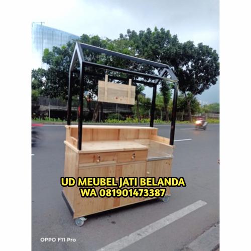 Jual gerobak minuman kekinian - Kota Tangerang - ud meubel jati belanda ...