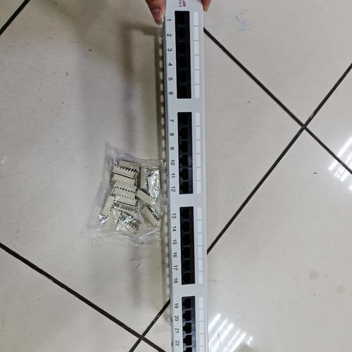 Jual patch panel datwyler 24 port cat 6 white untuk lan - Jakarta Pusat ...