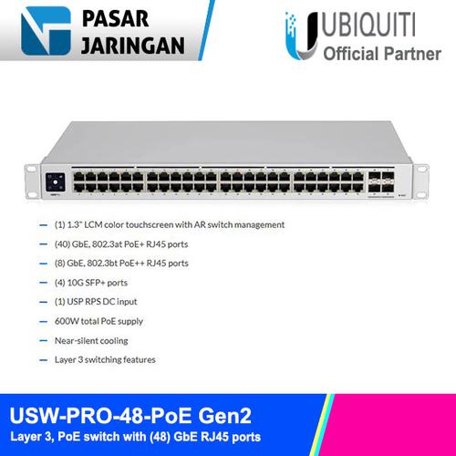 Jual Ubiquiti USW-PRO-48-POE Gen2 usw pro 48 poe gen2 - Jakarta Pusat ...