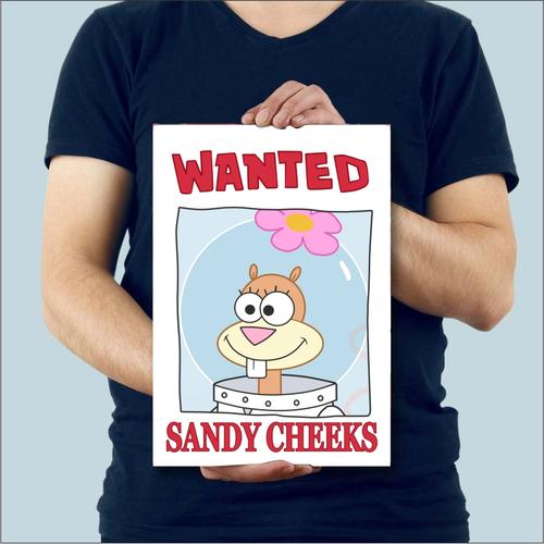 Jual Poster Wanted Spongebob Squarepants Terlengkap - Poster Aesthetic ...