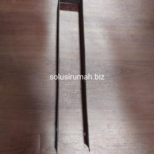 Jual PERPCS PLAT U 45-55CM X 8CM BENGKALONG BEGEL PANJANG 50CM AN u ...