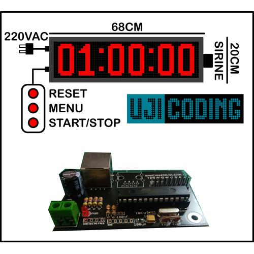 Jual Controller Display Timer Stopwatch Counter Down Panel P10 - 2 ...