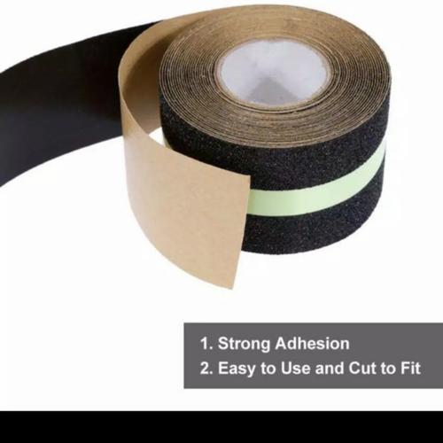 Jual lakban lantai anti slip tangga glow tape stiker fosfor 5cm x 1 ...