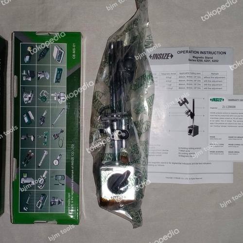 Jual INSIZE 6201-60 magnetic stand base / stand dial indicator 60kgf ...