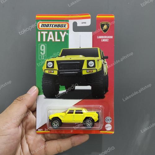 Jual Matchbox Lamborghini LM002 Kuning Italy Series - Kota Bogor ...