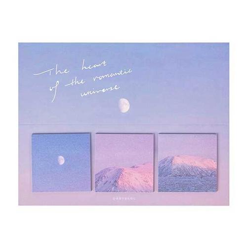 Jual Kertas Sticky Notes Scrapbook Notepad Diary DIY 60Lembar - Ungu ...