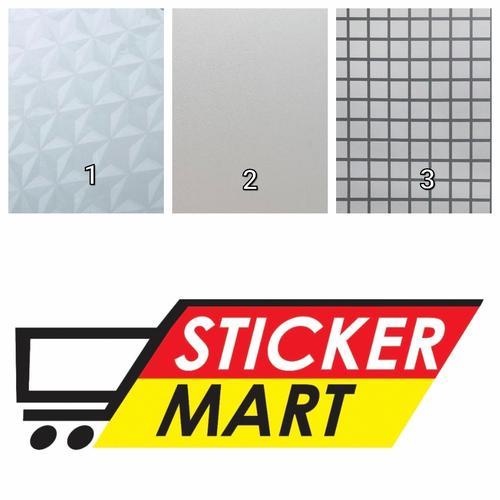 Jual Sticker Kaca Sandblast Kaca es Murah Roll 122cm x 50m - Kotak ...