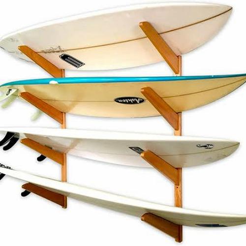 Jual rak papan selancar rak papan surf board - 3 slot - Kab. Bogor ...