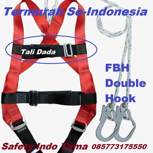 Jual Full body Harness FBH Double Landyard atau 2 Hook + Tali Dada ...