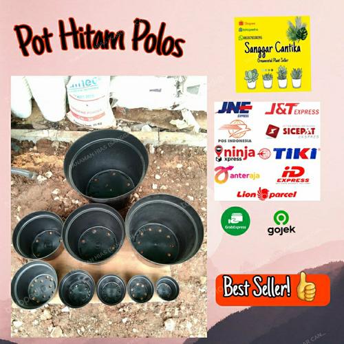 Jual POT HITAM POLOS (SEMUA UKURAN LENGKAP) - 35 - Jakarta Utara ...