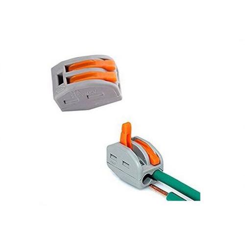 Jual PCT-212 QUICK CONNECTOR TERMINAL KONEKTOR KABEL 2P 2 PIN CABLE ...