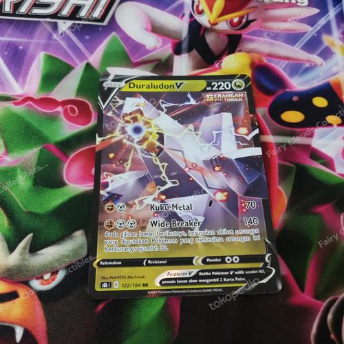 Jual Duraludon V RR S8B Vmax Klimaks Pokemon TCG Indonesia - Jakarta ...