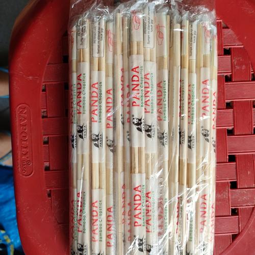 Jual sumpit bambu cap panda isi 50 pasang kualitas premium , sekali ...