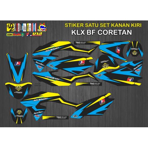 Promo STICKER STRIPING KLX BF CORETAN - Merah Putih - Kota Semarang ...