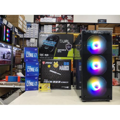Jual CPU Rakitan Gaming Gen 10 COre i3-10100F Ram 8Gb VGA 4Gb DDR5 ...