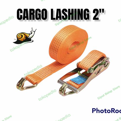 Jual TALI STRAP PENGIKAT BARANG CARGO LASHING RATCHET TIE DOWN 2" 10M ...