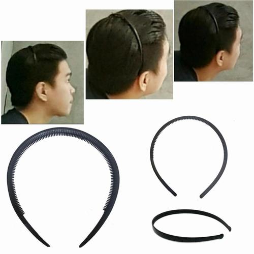 Jual BANDO PRIA HITAM SPORT BERGERIGI / BANDO KOREA LIDI KECIL PRIA ...