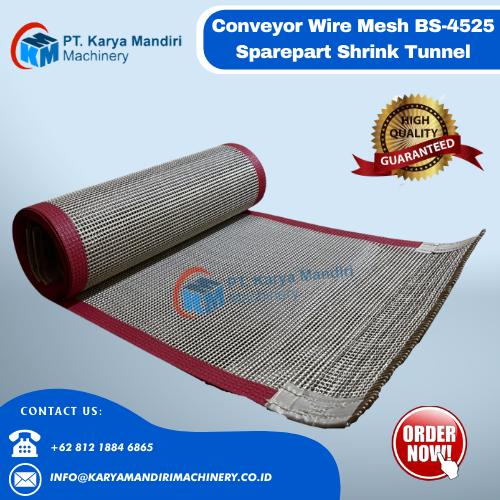 Jual Conveyor Wire Mesh BS-4525 Shrink Tunnel Packaging Machine Hualian ...
