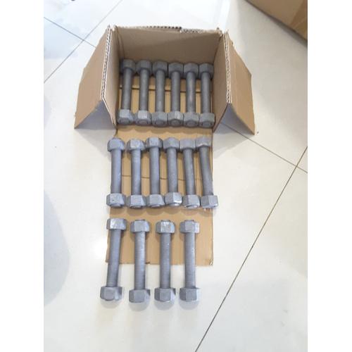 Jual STUD BOLT C/W WASHER B7/2H HOT DIP GALVANIS 3/4 x 120MM - Jakarta ...