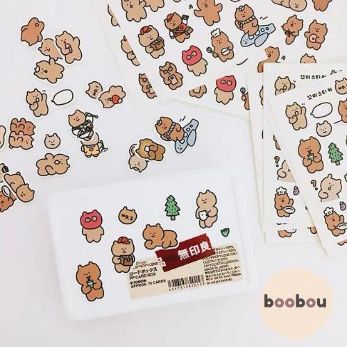 Jual Korean Sticker Bear Stiker Lucu DIY Bullet Journal - Jakarta Utara ...
