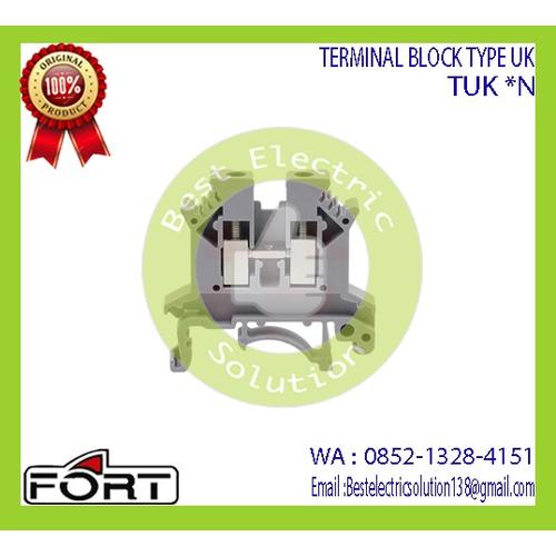 Jual Terminal Block UK Abu Abu FORT / TUK 5N / 4mm M3 / Terminal Viking ...