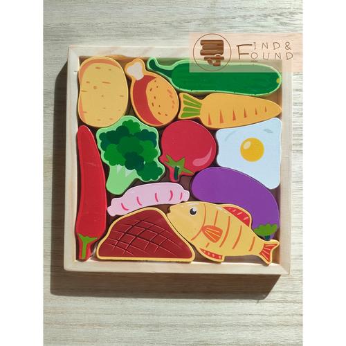 Jual BUY 1 GET 1 FREE-Mainan Edukasi Anak Mengenal Benda Puzzle Kotak ...