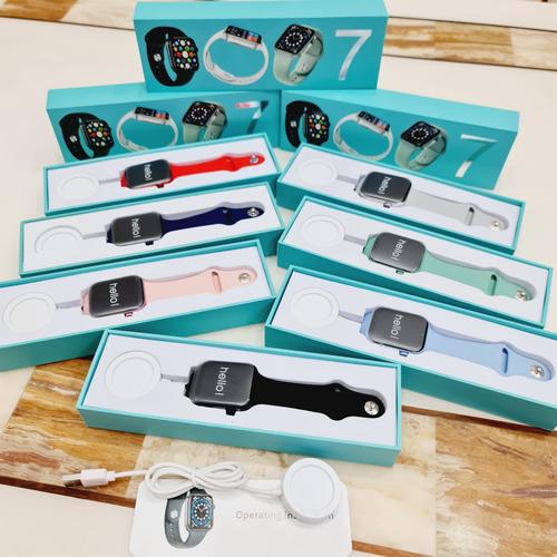 Jual JAM TANGAN Smartwatch N76 Series 7 - baby blue - Jakarta Pusat ...
