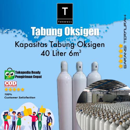 Promo Tabung Oksigen Medis Besar 6M3 + Isi Gas Oxygen - Tabung 6m3 Only ...
