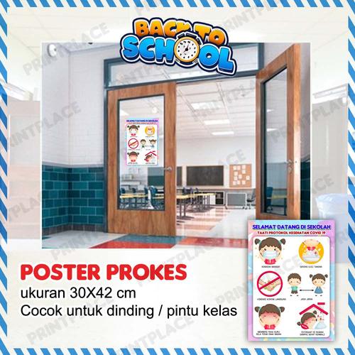 Jual POSTER PROTOKOL KESEHATAN PROKES SEKOLAH - Jakarta Pusat ...