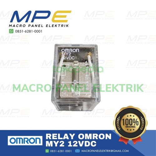 Jual Relay OMRON MY2 12VDC 8 Pin / OMRON MY2 12 VDC 8 Kaki Original ...