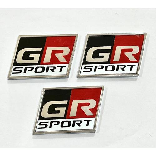 Jual Emblem Logo Toyota GR Sport Model Ori / Logo GR Sport / Gazoo ...